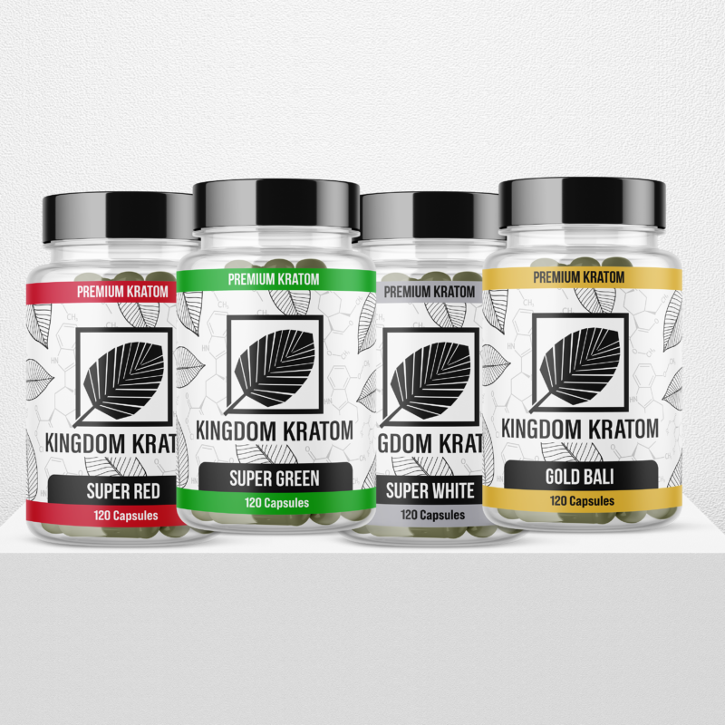 Kratom Capsules Large Sample Pack - Kingdom Kratom