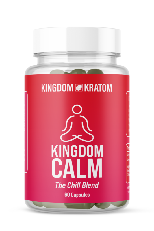 Calm Red Blend Capsules - Kingdom Kratom